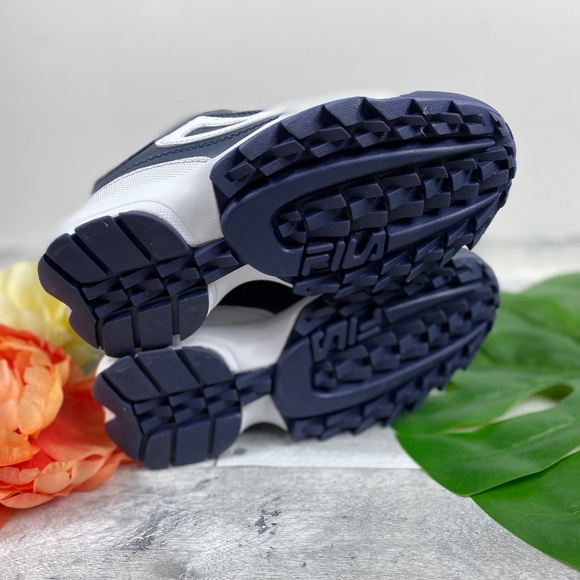 Fila | Shoes | Fila Disruptor Ii Premium Shoes Navy Blue | Poshmark